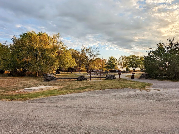 Camping with a view at Crawford State Park. Social distancing was cool here long before it was trendy elsewhere.
