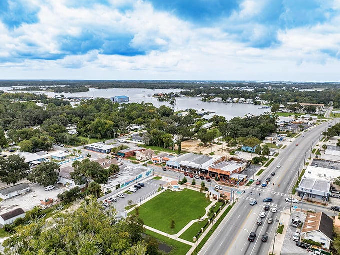 Crystal River's waterfront homes enjoy direct access to the clear springs where manatees gather during winter months.