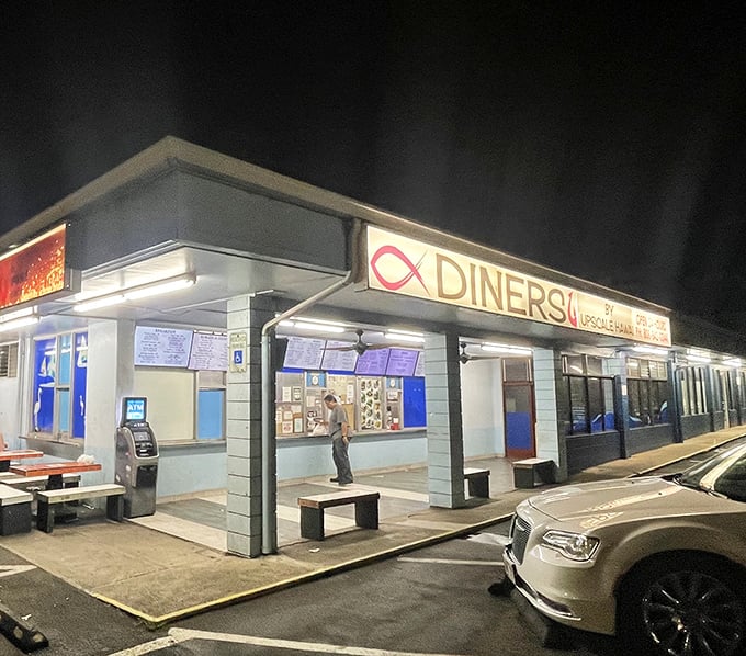 Where the fluorescent lights never dim and the griddle never cools &ndash; a 24-hour monument to breakfast without boundaries.