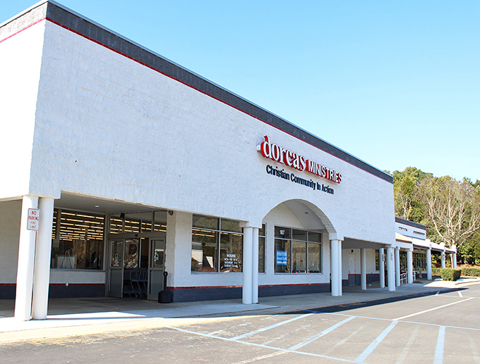 Behind these humble doors, Dorcas Thrift Shop has been turning donations into community support for decades.