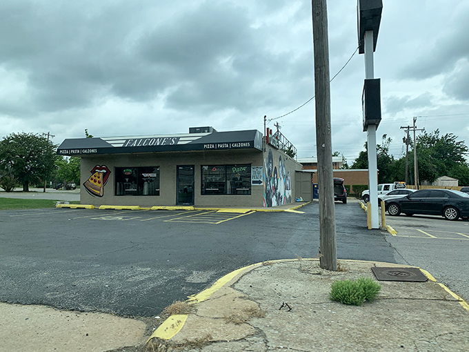 Don't let the humble exterior fool you—inside this building are flavor combinations that could start a pizza revolution.