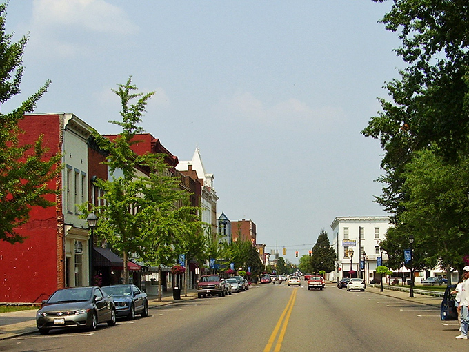 Gallipolis's tree-lined streets showcase classic Midwestern homes where retirement dreams don't require a NASA-sized budget.