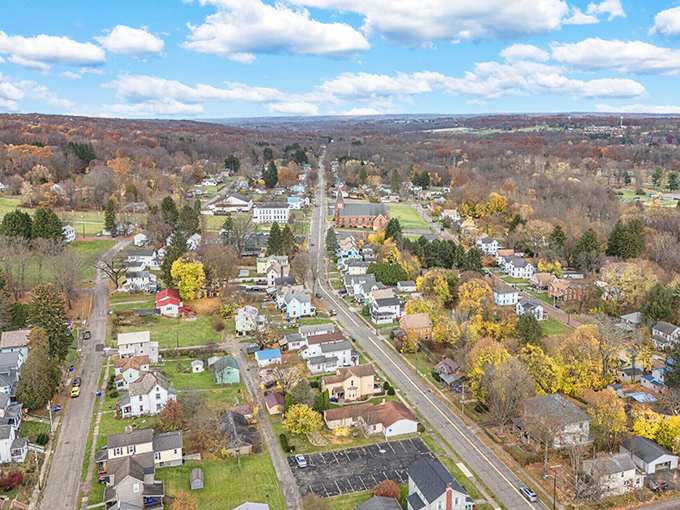 Wide streets and historic architecture create the kind of setting where retirement living feels genuinely welcoming.