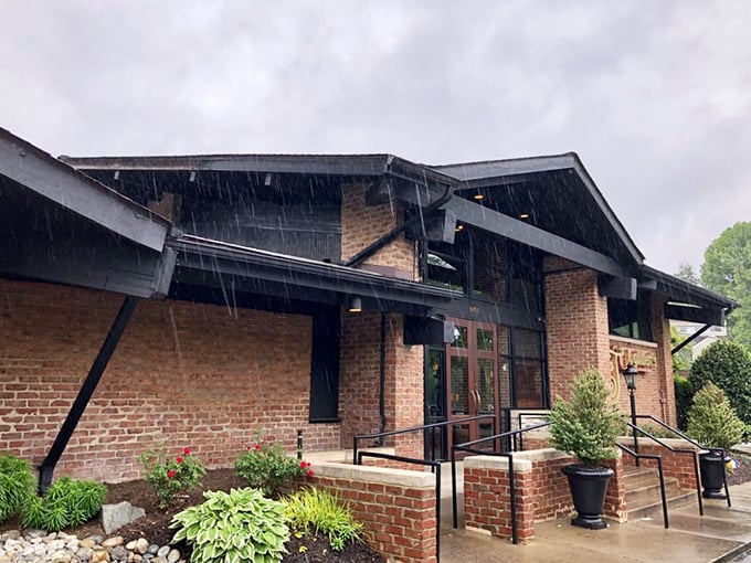 Rain can't dampen the warm welcome at J. Gilbert's in McLean. Inside, wood-fired grills await to transform choice cuts into magic.