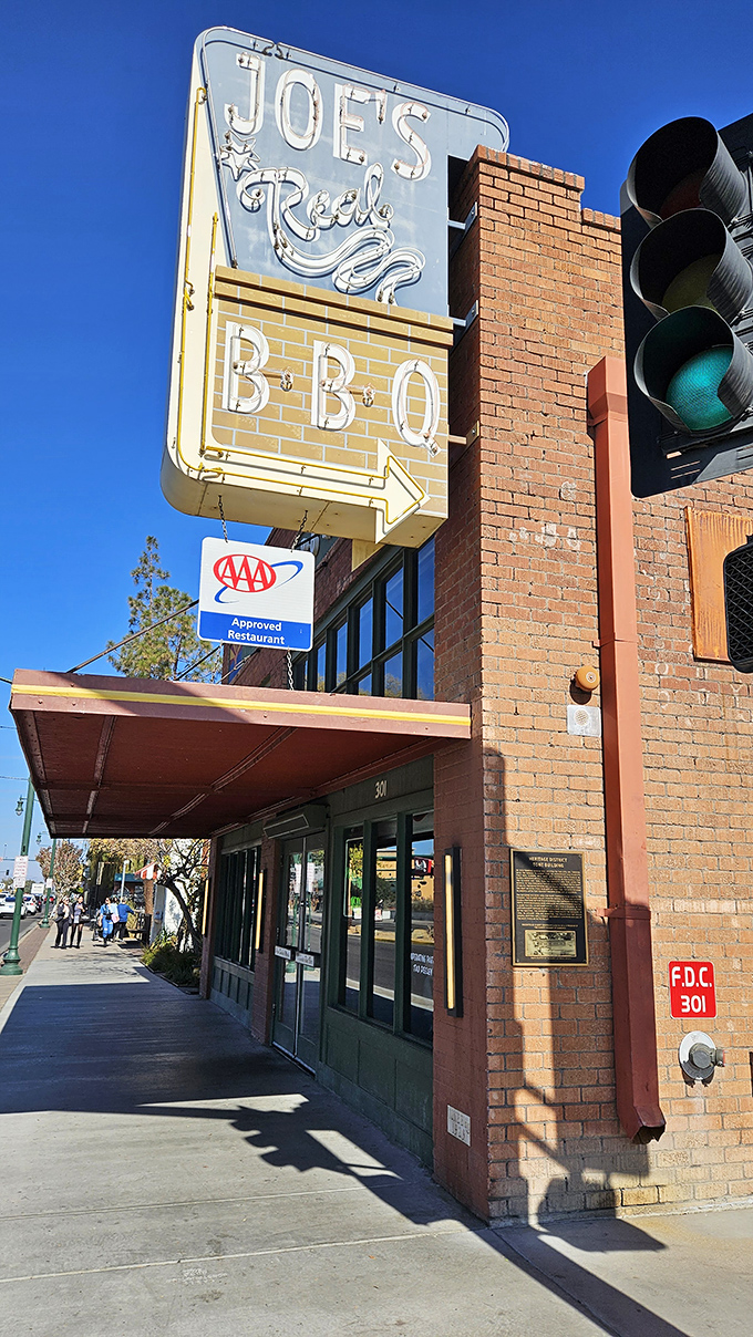 That iconic sign pointing to Joe's has guided generations of hungry Arizonans to barbecue bliss.