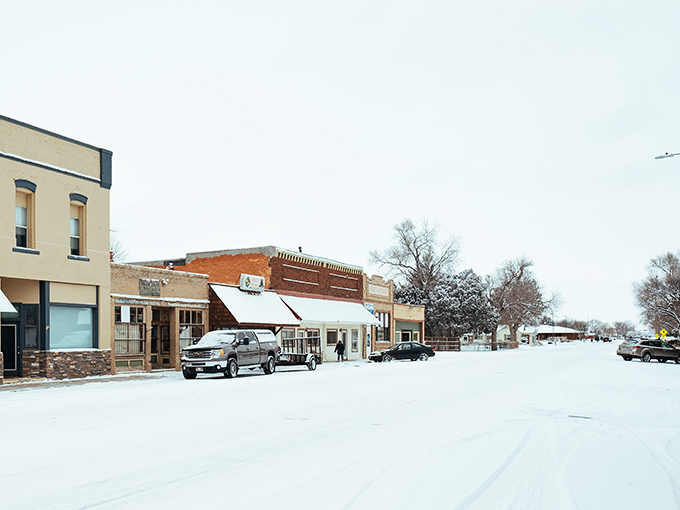 Kersey's modest main street offers simple pleasures at simple prices. Sometimes less truly is more!