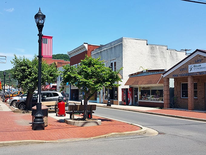 In Keyser, the historic buildings stand as testaments to endurance, much like the resilient community that calls this town home.