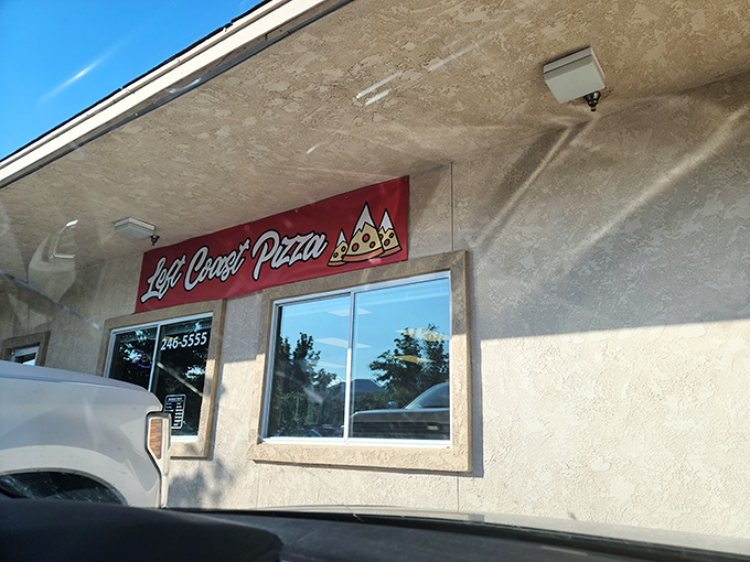 No fancy frills needed when your pizza speaks volumes like it does at Left Coast.