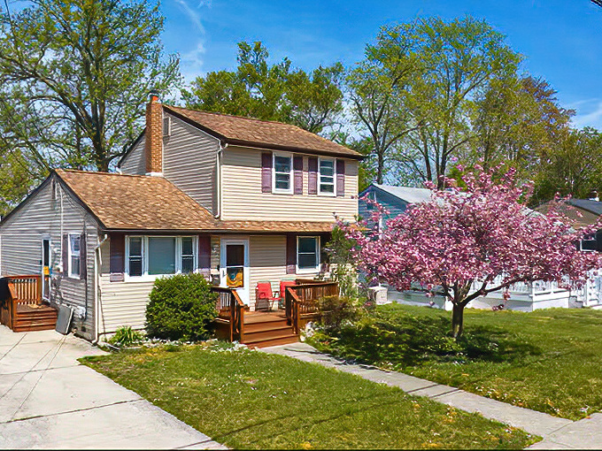 Cherry blossoms and affordable living bloom together in this charming neighborhood. The kind of modest home where retirement dreams don't require a millionaire's budget.