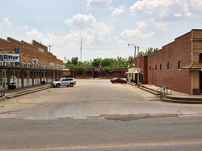 Simple storefronts and quiet streets define Marked Tree, where affordable living lets your retirement savings last much longer.