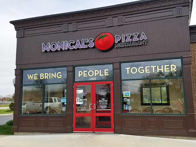The welcoming storefront looks exactly like what you want from a place serving comfort food memories.