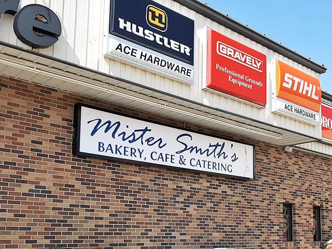 Hardware store on the outside, sandwich paradise on the inside. Talk about the ultimate tool for fixing hunger!