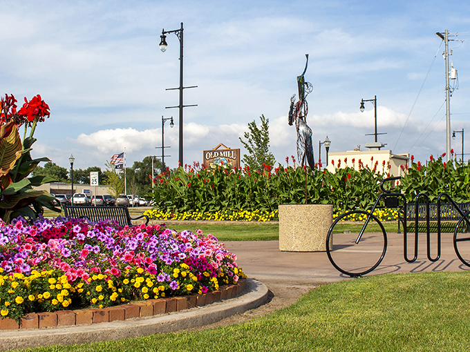 Norfolk's vibrant flower displays add splashes of color to this affordable gem, proving beauty doesn't require a premium price tag.