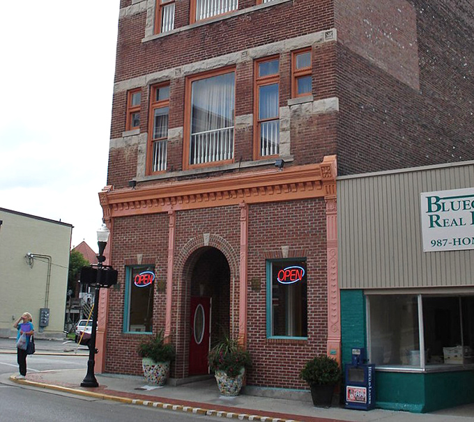 This beautiful brick storefront in Paris isn't in France, but the prices are so much better you'll say "oui" to moving here!