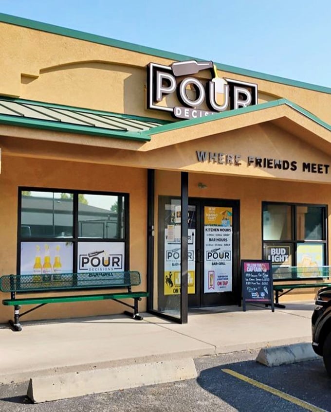 With a name that clever and a building this inviting, Pour Decisions offers Cheyenne residents a burger experience worth every penny.