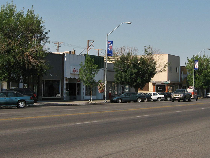 College-town energy meets retirement-friendly prices on Rexburg's inviting main street.