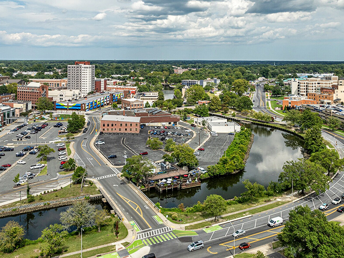 Tree-canopied streets create natural air conditioning, perfect for afternoon walks to discover hidden local treasures.