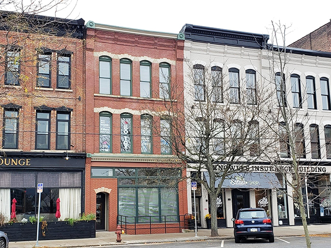 Vintage brick storefronts line Scranton's welcoming streets, offering small-town charm with big-city convenience at Social Security-friendly prices.