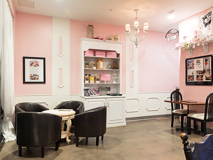 Square Donut's refined interior proves that comfort food can have class and still taste amazing. 