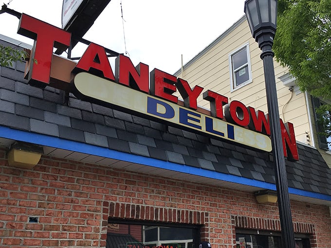 The classic deli sign has that perfect vintage feel. Taneytown knows some things just shouldn't be modernized&mdash;like great sandwiches.