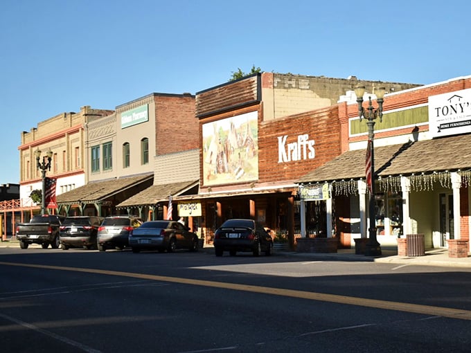 Krafft's Department Store and neighboring businesses give Toppenish's Main Street that classic Americana feel that never goes out of style.