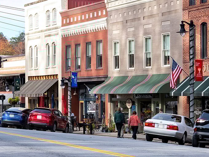 Main Street, Tryon&mdash;where local shops thrive and your retirement account can actually survive. Mountain charm without the resort prices!