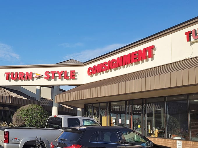 Turn Style Consignment offers a more curated thrifting experience. Where your neighbor's designer castoffs become your new statement piece.