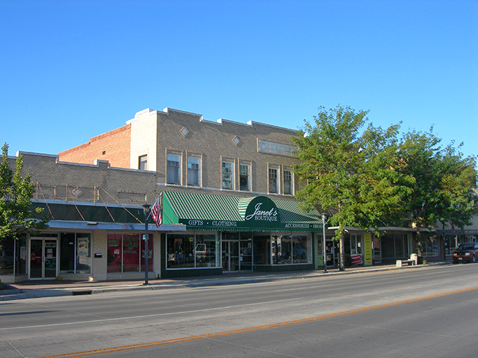 Worland's brick buildings have weathered decades of Wyoming seasons, standing strong like the community they house.