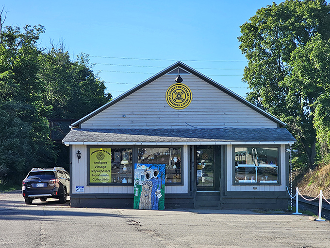 Across the Tracks Antiques offers treasure hunting without the treasure map prices—where someone else's discarded memories become your conversation pieces.