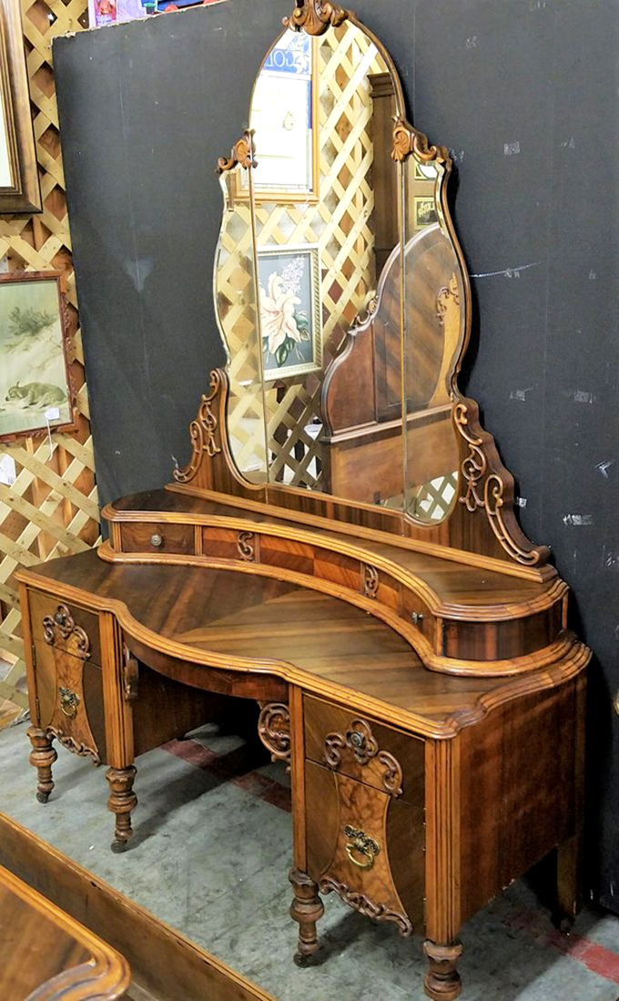 This isn't just a vanity&mdash;it's a time machine to when getting ready was an event, not something done while checking emails.