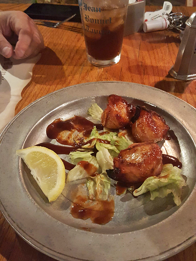 Bacon-wrapped scallops prove that some flavor combinations are timeless, like Sinatra and a good cocktail.