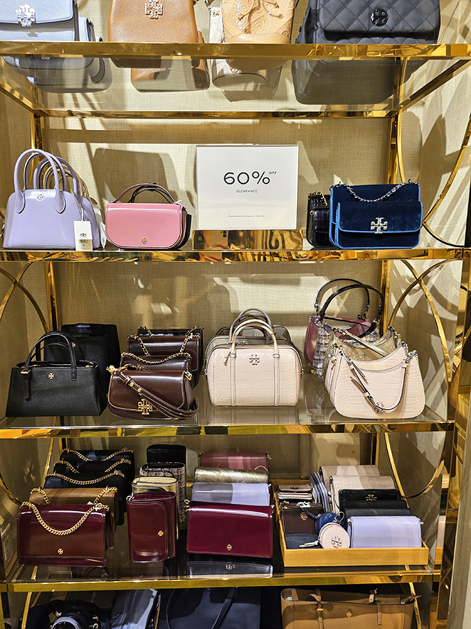 Designer handbags at 60% off&mdash;the mathematical equation that justifies buying two instead of one. That's just smart economics.