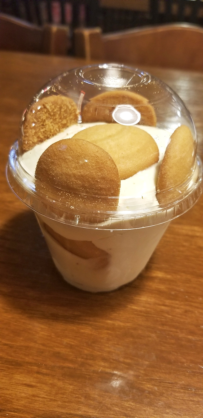 Banana pudding with vanilla wafers &ndash; the dessert equivalent of a warm hug from your favorite grandma.