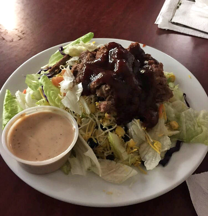 BBQ meets salad in a compromise that feels like no sacrifice at all. When lettuce serves as a delivery system for smoked meat, everyone wins.
