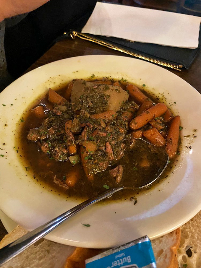 This isn't just stew&mdash;it's a hearty hug in a bowl, with tender beef that's clearly been on speaking terms with Guinness.