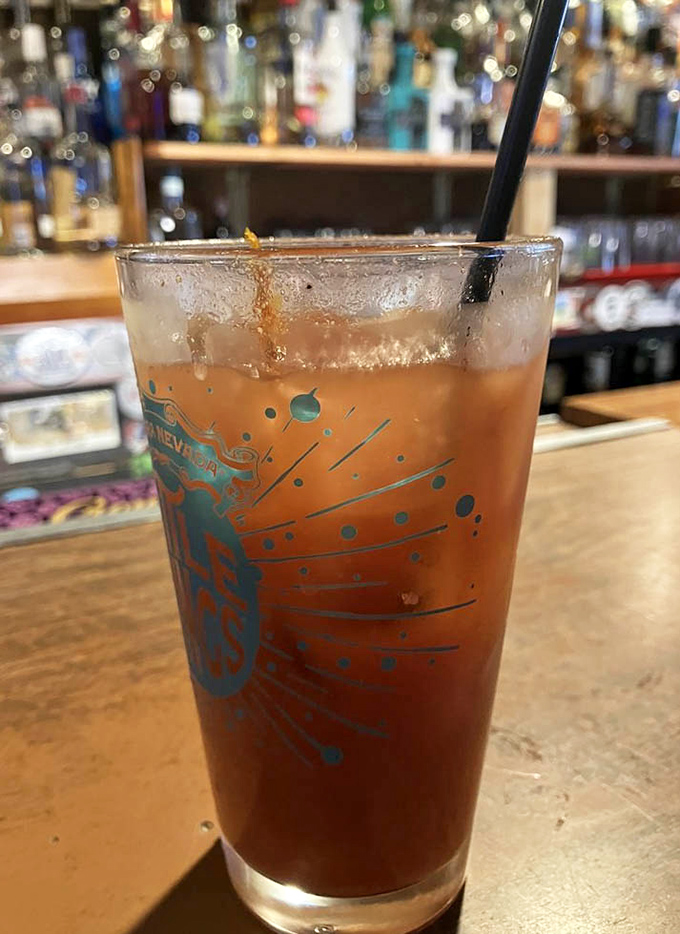 That Bloody Mary means business &ndash; it's practically a meal with a drinking problem attached.