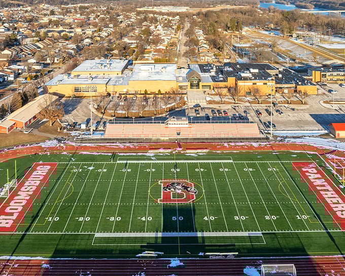 Bloomsburg's athletic facilities would make bigger universities jealous. Friday night lights without the big-city ticket prices. 