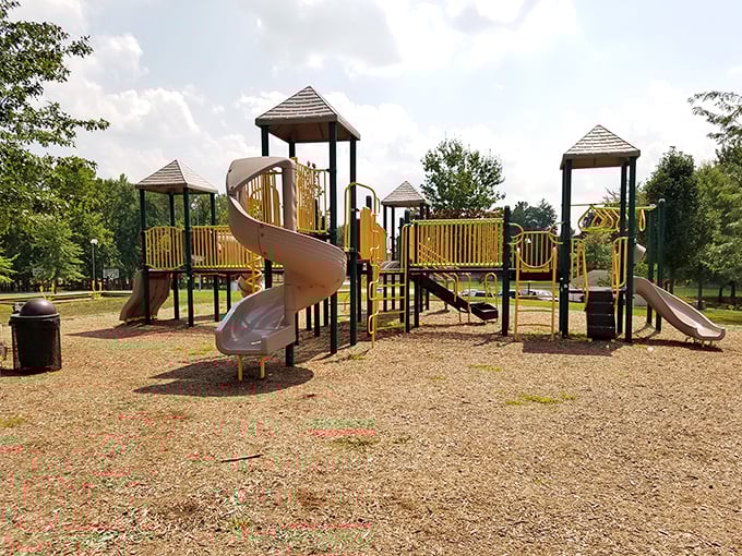 Childhood joy doesn't need a hefty price tag&mdash;Bohnert Park's playground equipment stands ready for the kind of afternoon fun that creates lifelong memories.