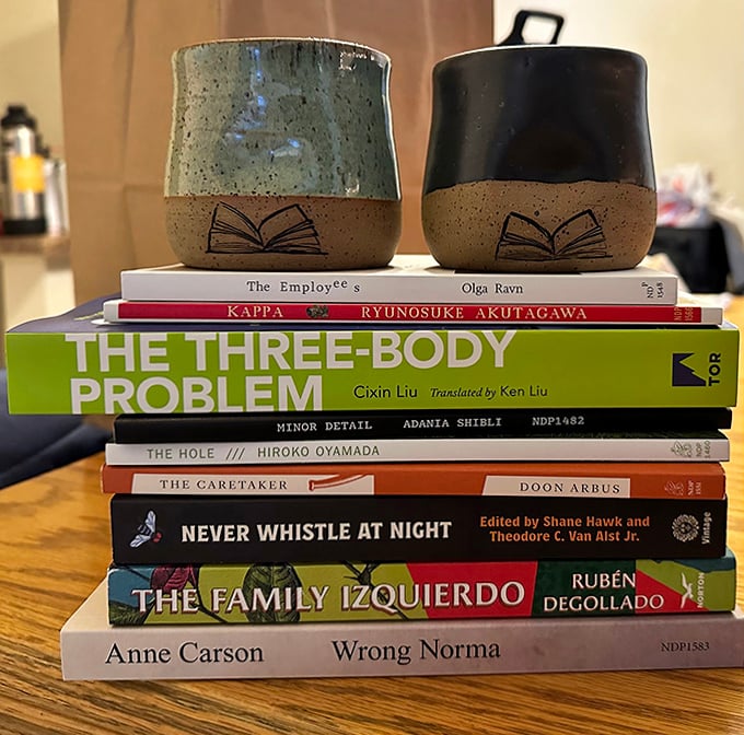 Literary towers of possibility &ndash; each stack a passport to different worlds, perspectives, and adventures waiting to be discovered.