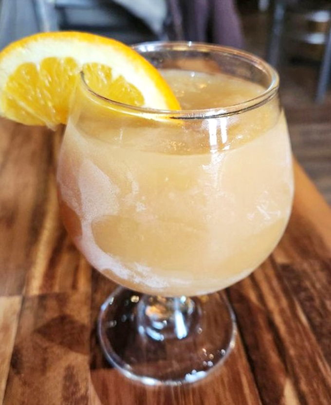 The bourbon slush: Kentucky's answer to the question "Can breakfast drinks be this refreshing?" Spoiler alert: absolutely yes they can.