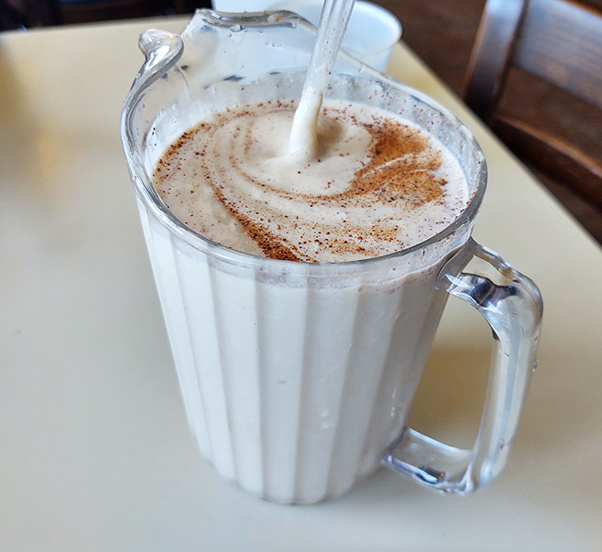 This isn't just a Brandy Alexander &ndash; it's dessert in a glass, vacation in liquid form, and the perfect island nightcap all swirled into one.