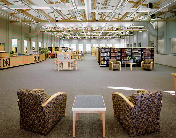 Braswell Memorial Library offers plush seating and endless adventures between covers – retirement's greatest luxury might be unrushed reading time.