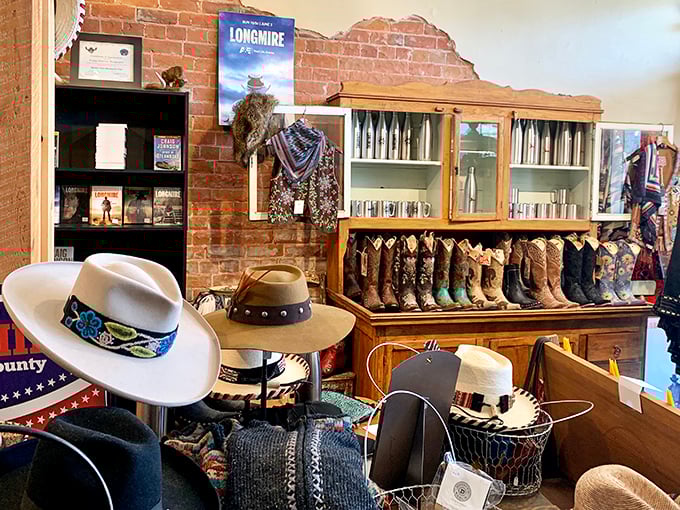 Cowboy gear that makes city slickers wonder if they've been dressing all wrong. Authentic western wear for authentic western living.