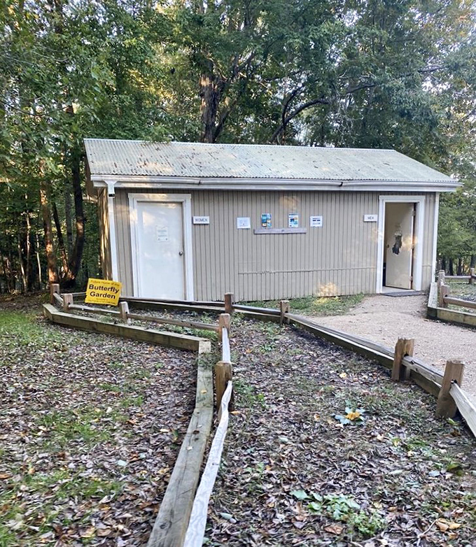 Not all classrooms have walls. The butterfly garden provides essential habitat for pollinators and education for curious humans of all ages.