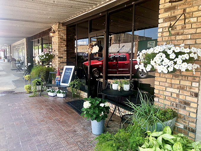 Flower-filled storefronts like this one don't just sell products—they're social hubs where conversations bloom as naturally as the plants.