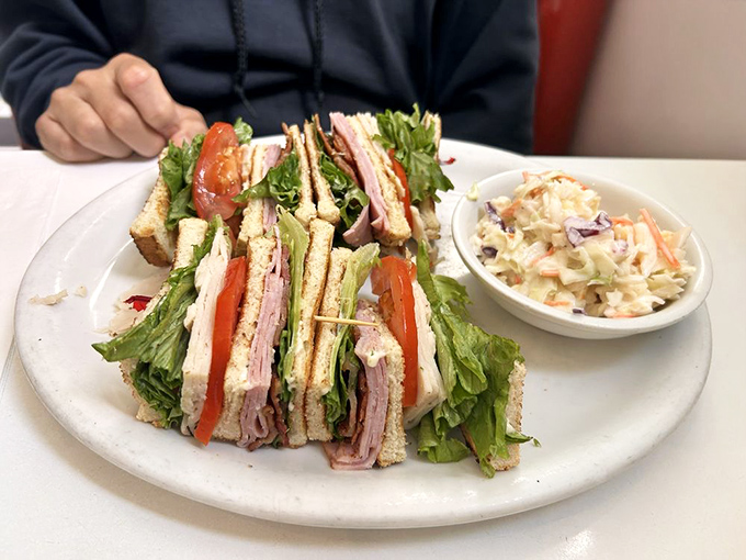 A California Club that's stacked higher than some San Francisco rent prices, but infinitely more satisfying and easier to digest.