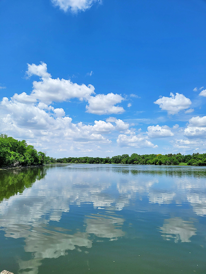 Cloud-watching championship venue. Lake Herman's mirror-like surface doubles the sky's drama – nature's own IMAX experience.