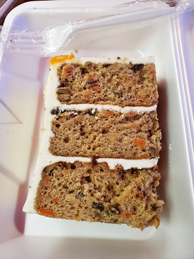 Carrot cake that could convert vegetable-haters into believers&mdash;moist, spiced perfection with cream cheese frosting that doesn't know the meaning of "too much."