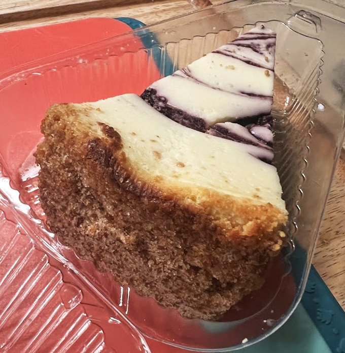 Two slices of heaven&mdash;one chocolate, one vanilla-topped&mdash;proving that Rib Shack understands that a proper meal needs a sweet finale.