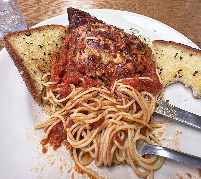 Chicken parmesan that would make any Italian grandmother nod in approval&mdash;saucy, cheesy, and unapologetically hearty.
